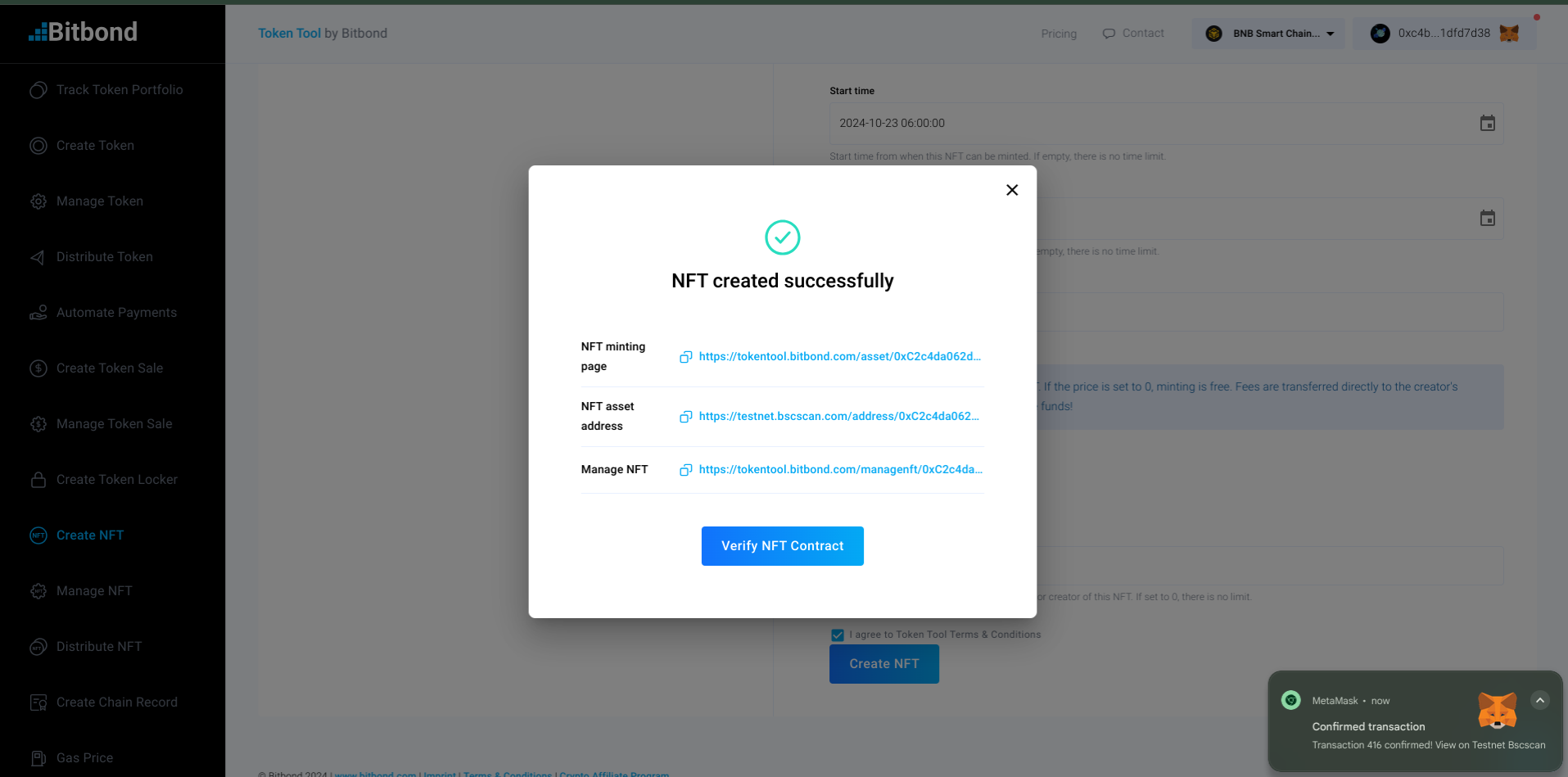 Showcase - NFT Loyalty Programs Tokenization Tutorial